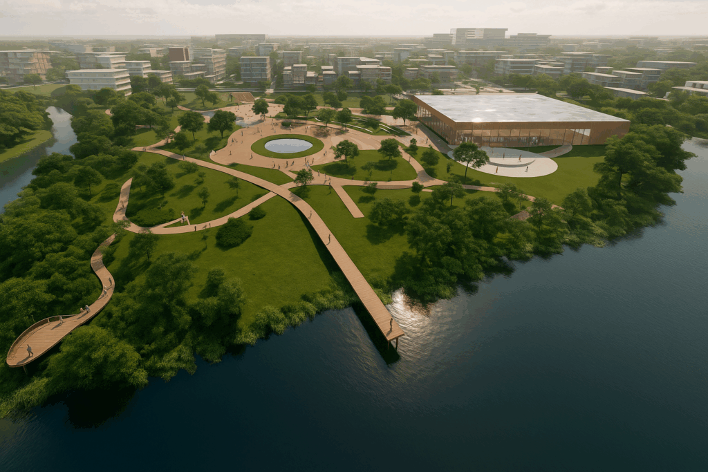 Modelo de urbanismo transforma cidades próximas a centros urbanos e ...